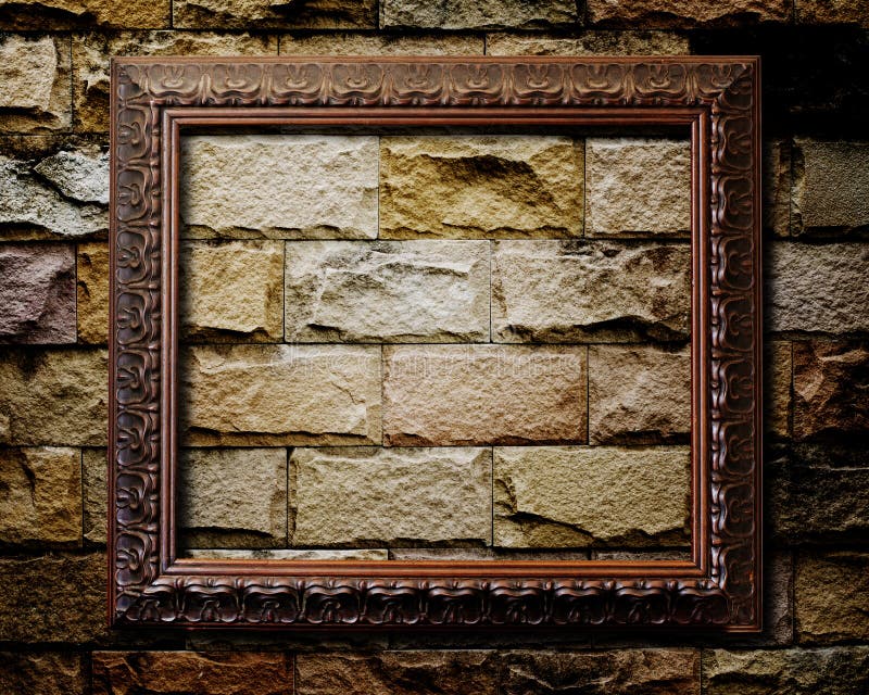 Old picture frame. stock photo. Image of deco, decorative - 26057182