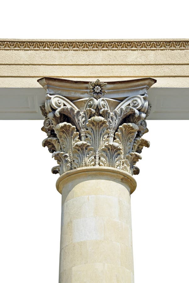 Old pillar. stock image. Image of shape, building, permanent - 19935939