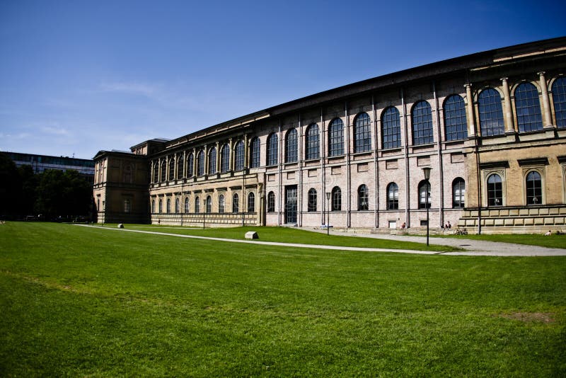 Old Pinakothek stock image. Image of gallery, windows - 10698001