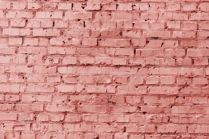 Old pink brick stock photo. Image of stone, aged, plaster - 131228866
