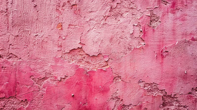 Old Pink Concrete Wall. There are Realistic Looking Surface Marks Stock ...