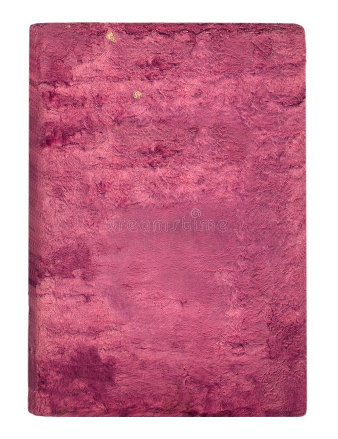 Old Pink Velvet Cover Isolated Stock Image - Image of knowledge, holy ...
