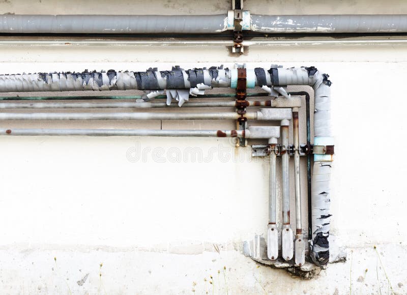 Old pipe stock image. Image of grunge, dirty, light, iron - 24220601