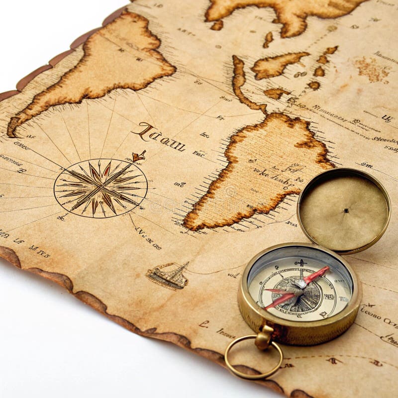 Aged Pirate Treasure Map Stock Illustrations – 1,497 Aged Pirate ...