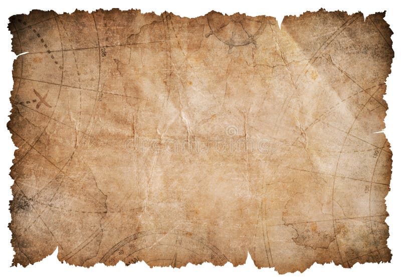 Pirates Treasure Map Vertical Background Illustration Stock ...