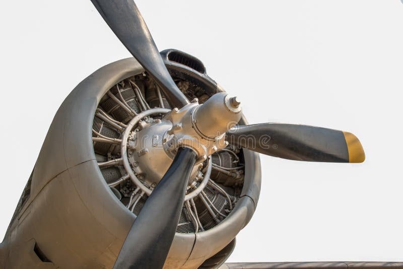 Old piston engine stock image. Image of rotor, transport - 73262113