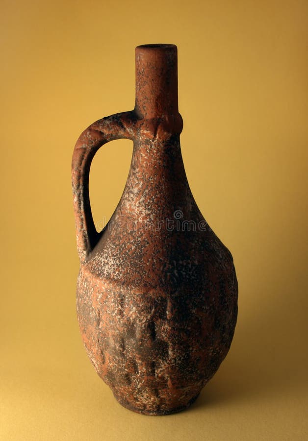 Old pitcher stock photo. Image of alcohol, rust, pottery - 2614428