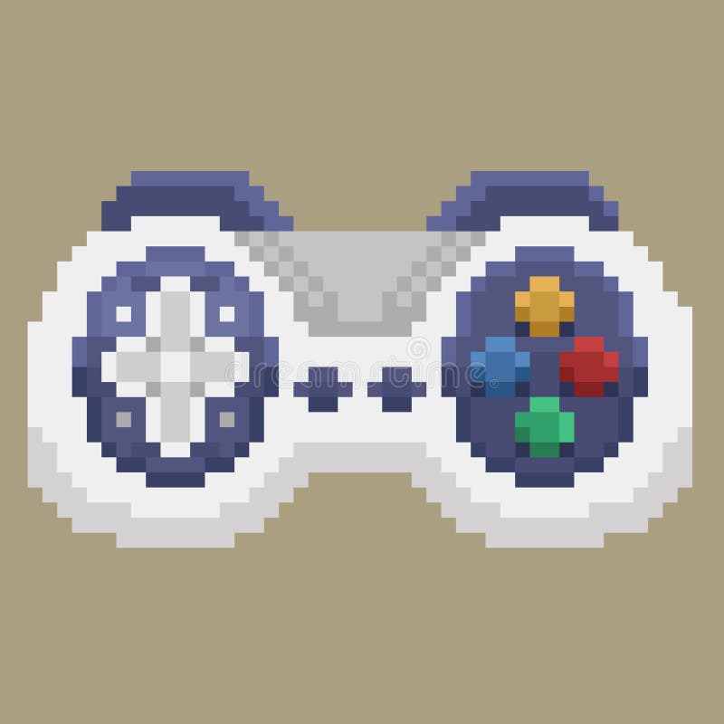 Old Pixel Art Video Game Controller,joystick,games,pixelart,vector,art ...