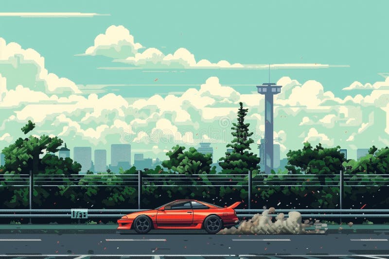 Pixel Start Race Stock Illustrations – 185 Pixel Start Race Stock ...