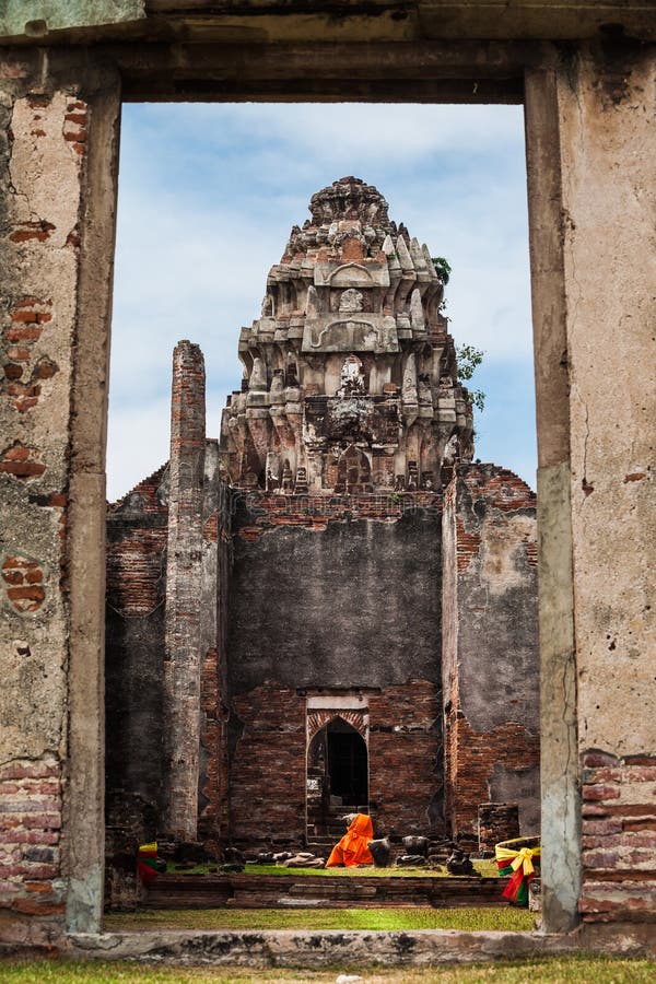 Old place in Thailand stock image. Image of buddhist - 65307587