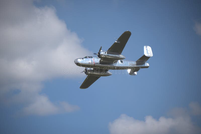 Old plane flying stock image. Image of plane, left, time - 100616939