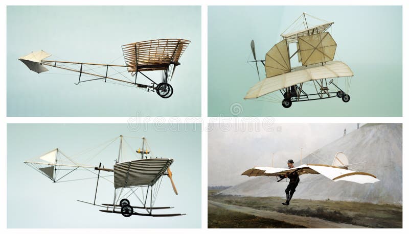 Old Planes: Air Transport Collage Editorial Image - Illustration of ...