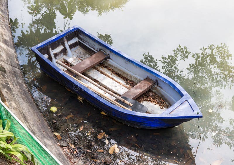 Plastic row boat stock image. Image of outdoor, relax - 29300701