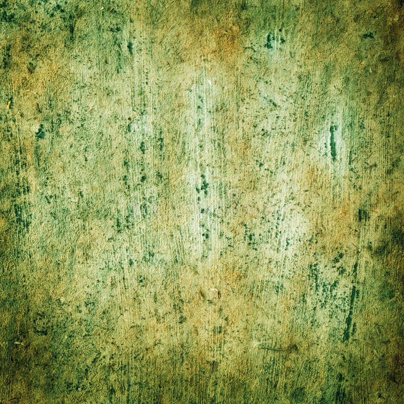 Old Plate with Textures Brushes Background Green Stock Image - Image of ...