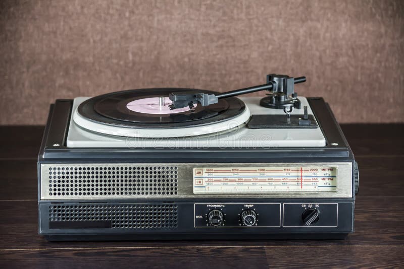 Old music player stock image. Image of player, woman - 78272085