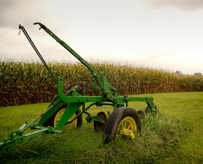 Old Plow stock photo. Image of rural, plow, midwest, field - 1372344