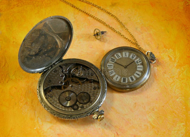Old pocket watch stock image. Image of pocket, retro, design - 6602165