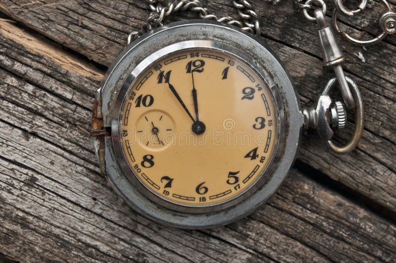 Old pocket watch stock photo. Image of textile, aged - 48178206