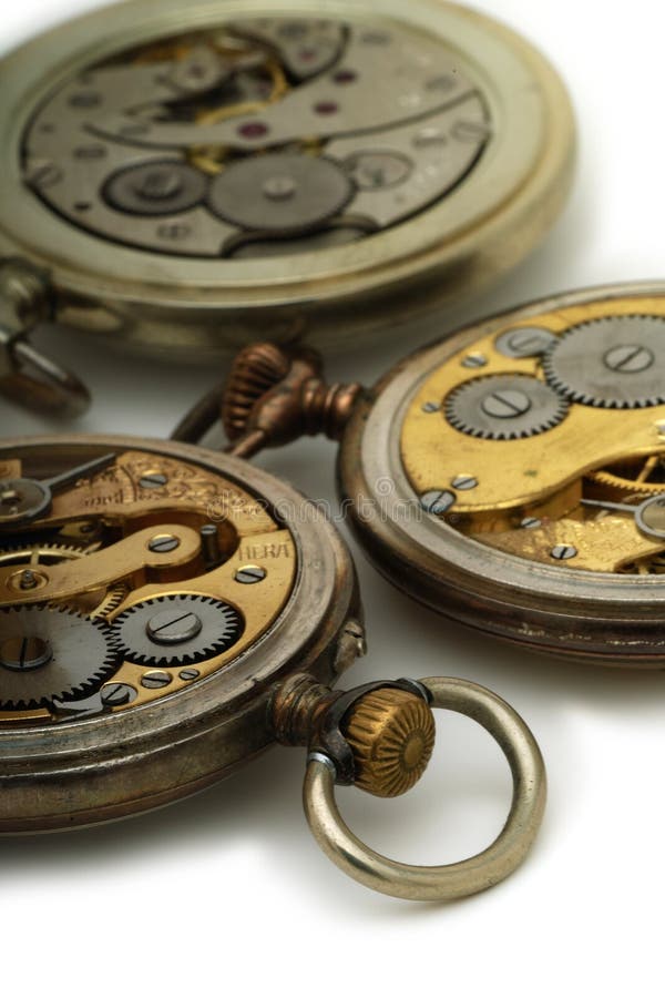 Old pocket watches stock photo. Image of deadline, minutes - 3872486