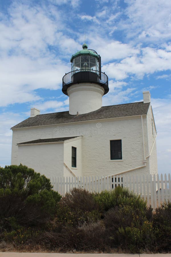 Old Point Loma Lighthouse stock photo. Image of diego - 37515576