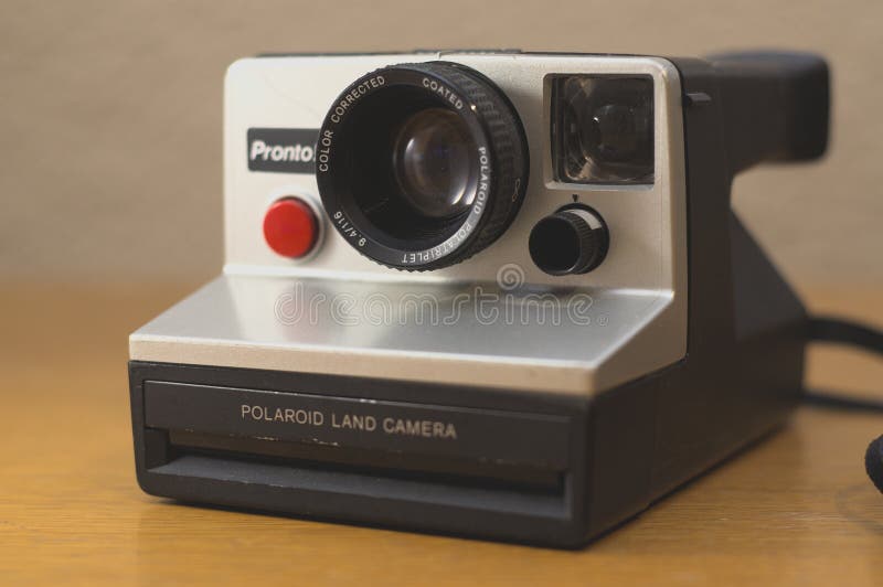 Old Polaroid Camera from the 70`s Editorial Stock Photo - Image of ...
