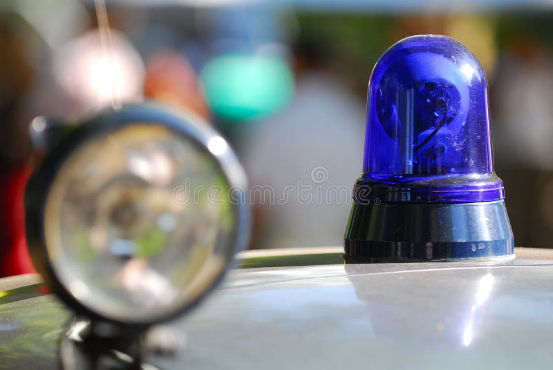 Old police light stock image. Image of alert, everyday - 1220505