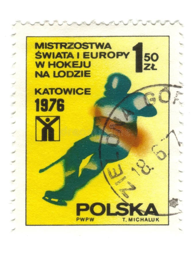 Old Polish Stamp with Flower Editorial Stock Image - Image of orchid ...
