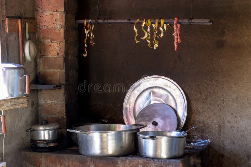 Old Popular Brazilian Kitchen and Utensils Stock Photo - Image of ...
