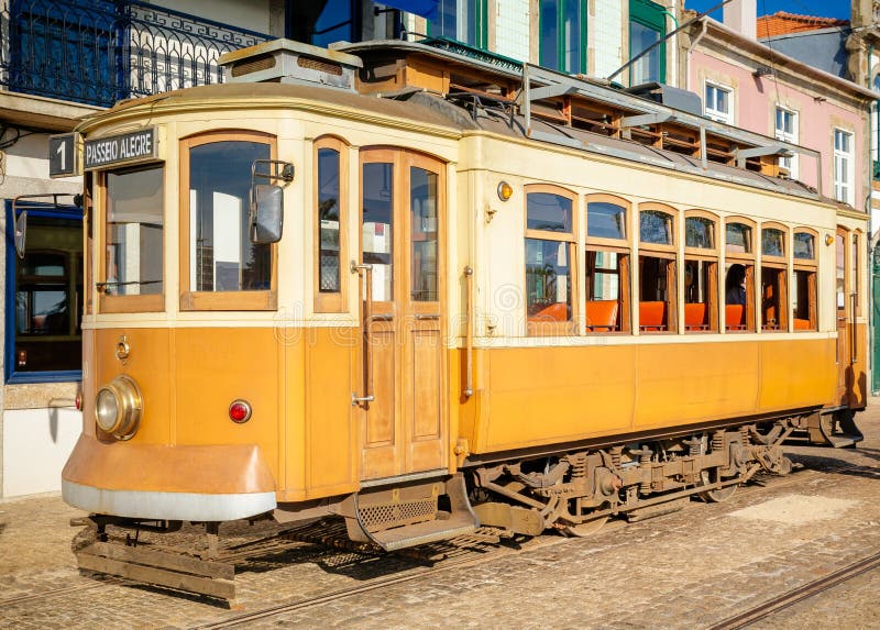 Old Porto Streetcar Side Stock Photos - Free & Royalty-Free Stock ...