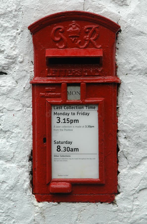 Old Post Box stock photo. Image of contact, antique, post - 9094612