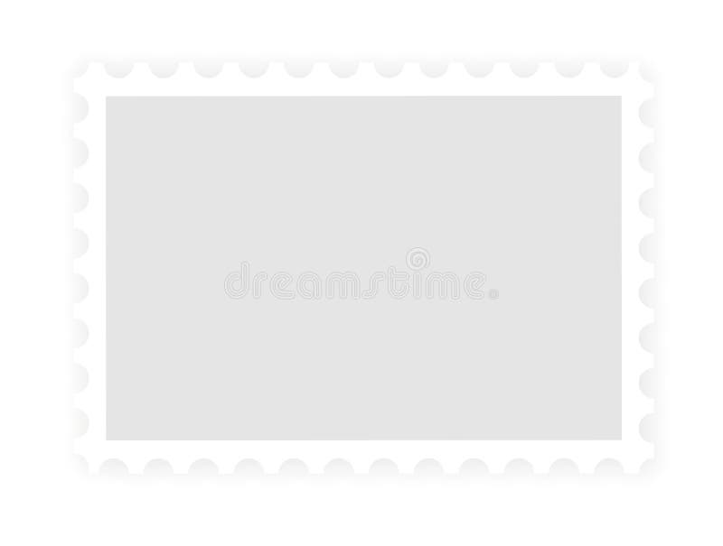 Old post mark frame stock illustration. Illustration of mail - 4360386