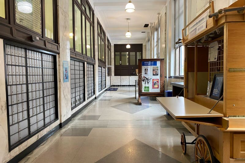 The Old Post Office Building Interior, Inside a USPS Office, Hoboken ...