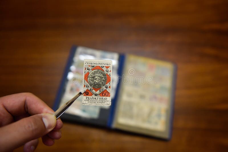 Old Postage Stamp on the Table Editorial Photo - Image of stamps ...
