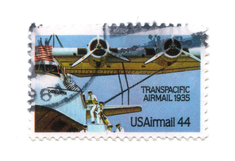 Old Postage Stamp from USA 44 Cent Editorial Stock Photo - Image of ...