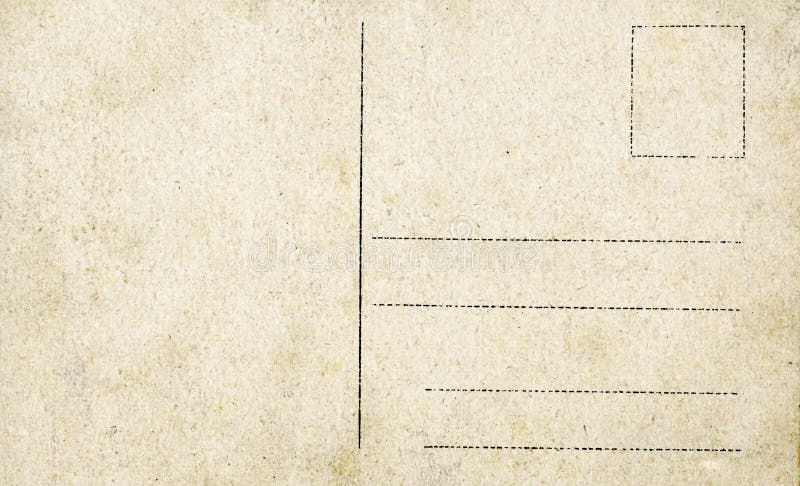 Old postal card stock photo. Image of ancient, communication - 118036700