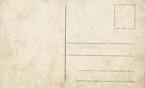 Old postal card stock photo. Image of ancient, communication - 118036700