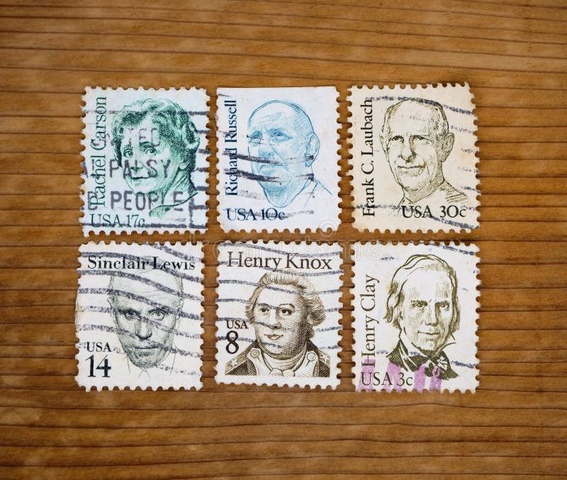 Old postal stamps editorial stock photo. Image of ancient - 151948378