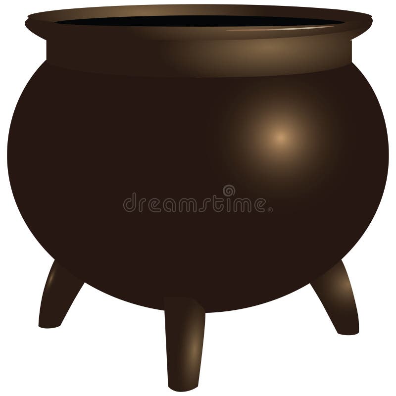 Old pot stock vector. Illustration of antiquity, tableware - 28587405