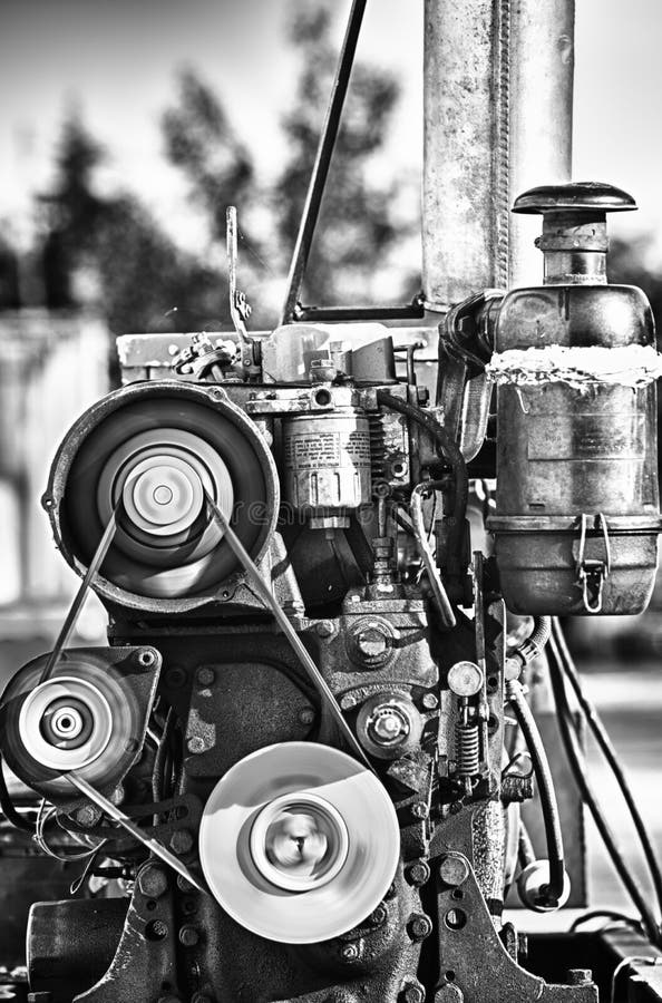 Old Power Generator at Work Stock Photo - Image of motion, sports: 54446518