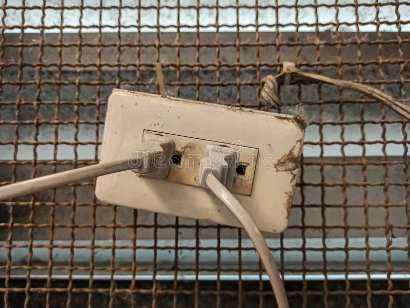 Old power plug stock image. Image of socket, outlet - 230809405