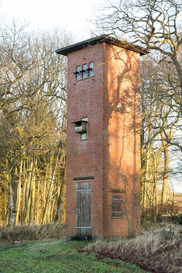 Old Power Station in a Rural Setting Stock Image - Image of wood ...