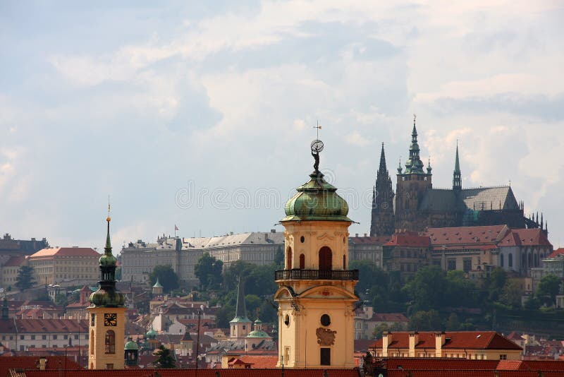 Old Prague stock image. Image of buildings, monument - 21408121
