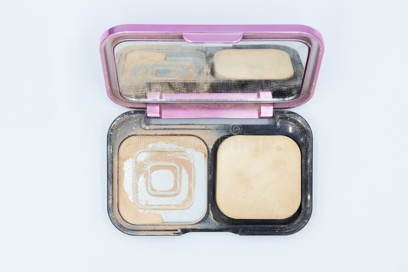 Old Pressed Powder Isolated White Background Stock Photos - Free ...