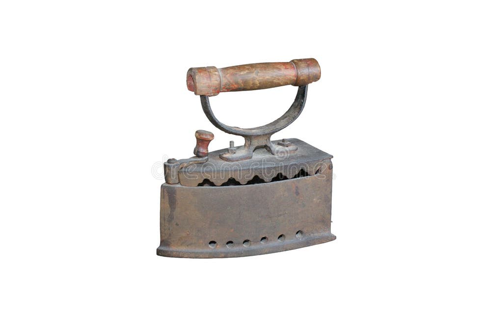 Old pressing iron stock photo. Image of launder, strain - 17855772