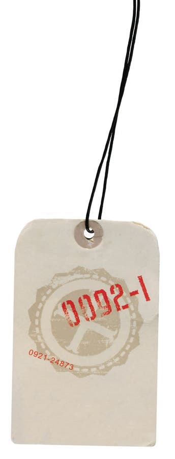 Price tag label at paper stock photo. Image of natural - 39284606