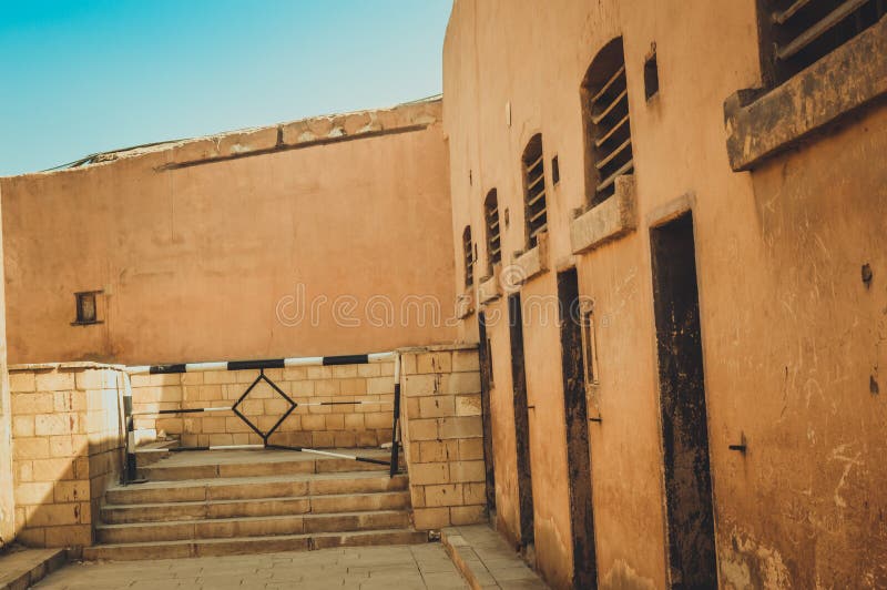 Old Prison at Cairo Citadel, Egypt Stock Photo - Image of ancient ...