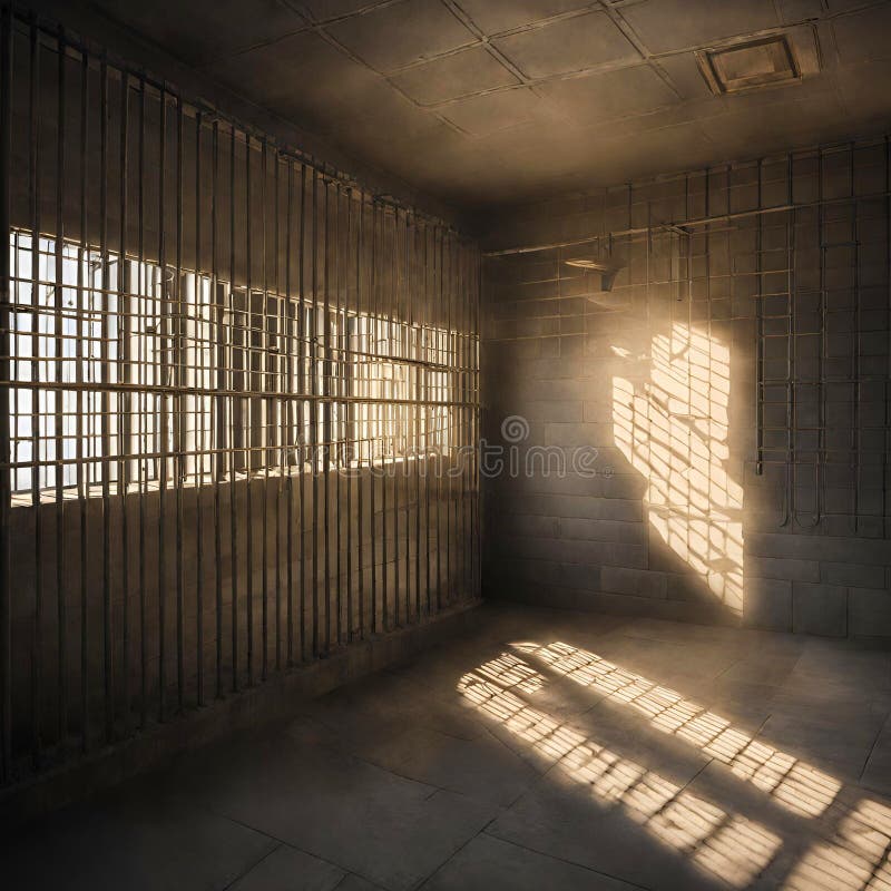 Old Prison Cell with Bars on the Window. Stock Photo - Image of cell ...