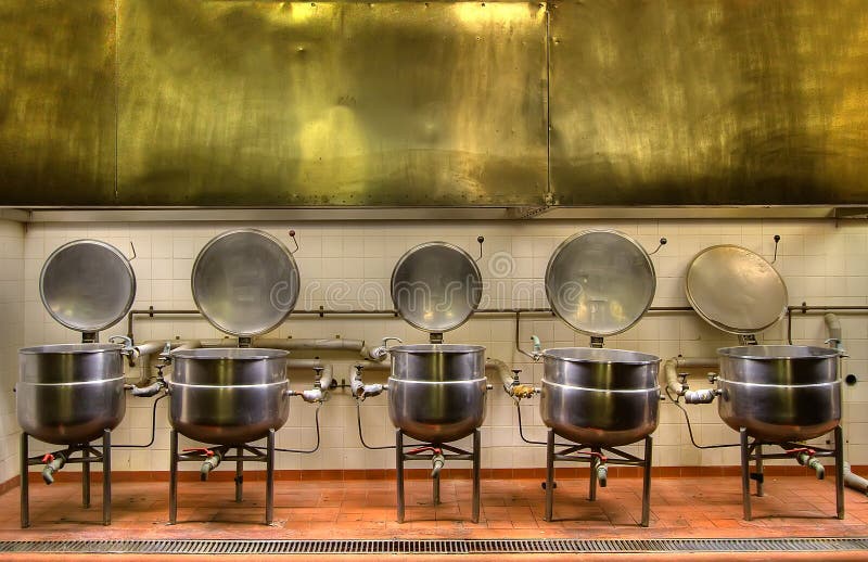 Old prison kitchen stock image. Image of pots, cooking - 11636559
