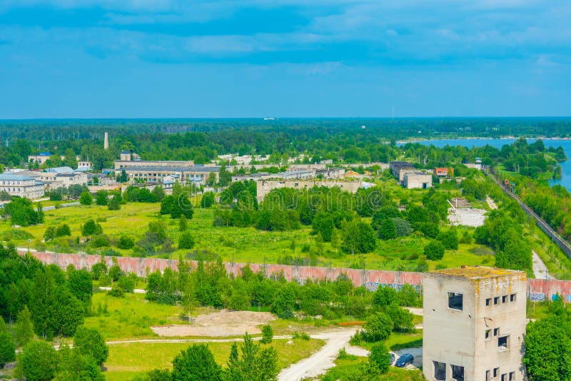 Old Prison at Rummu Quarry in Estonia Stock Image - Image of quary ...