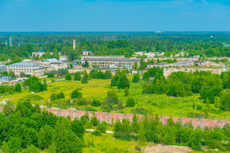 Old Prison at Rummu Quarry in Estonia Stock Photo - Image of ...